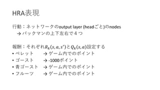 機械学習 論文輪読会 Hybrid Reward Architecture for Reinforcement Learning | PPT