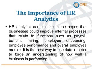 Human resources analytics- introductions | PPT