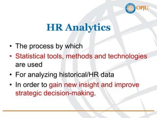 Human resources analytics- introductions | PPT