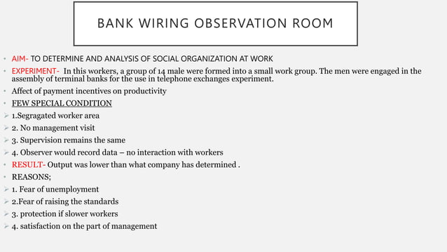 human relationship approach | PPT