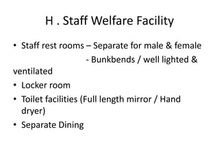 HRACC 5 Star Hotel Design Requirements,India | PPTX