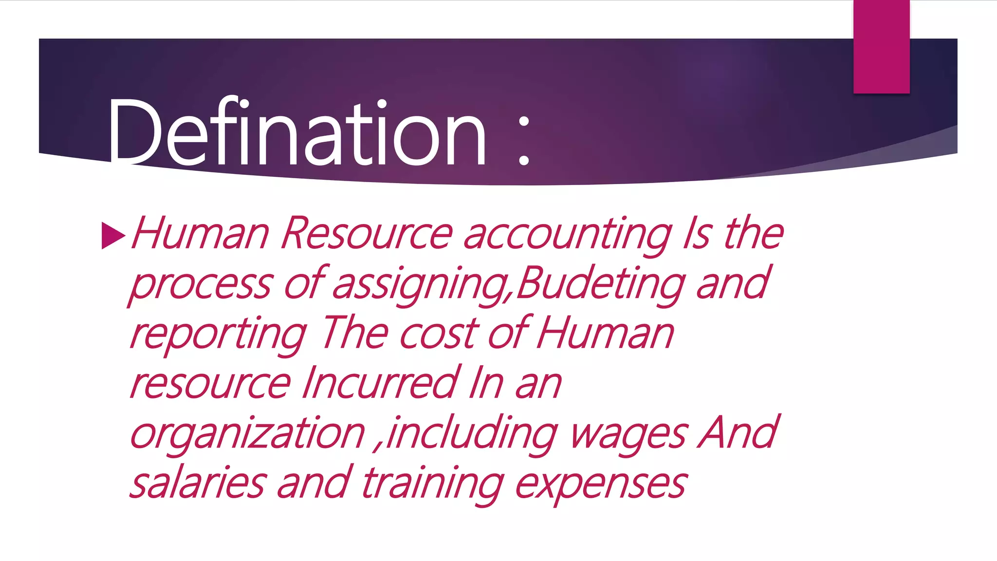 HR accounting and auditing | PPTX