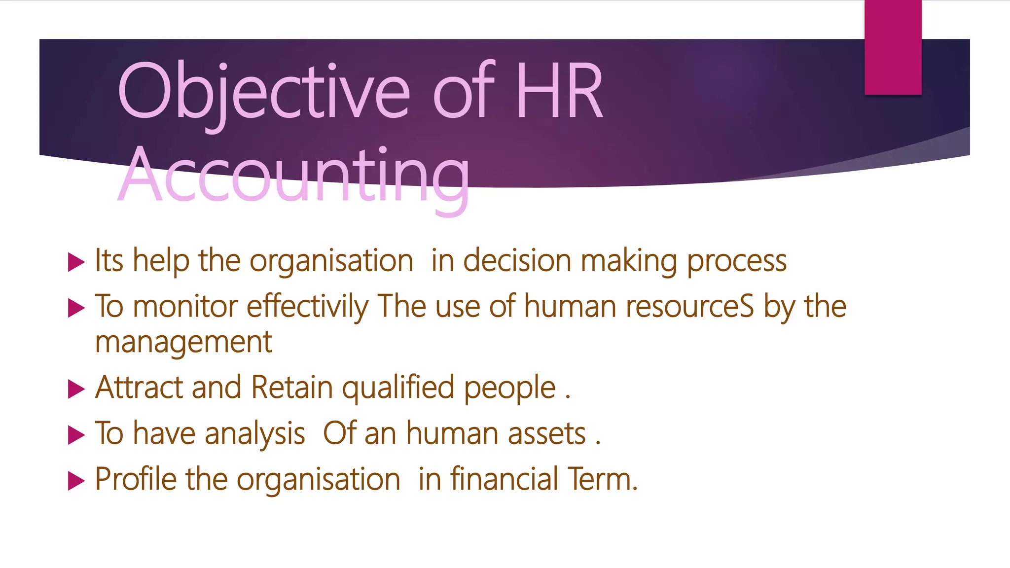 HR accounting and auditing | PPTX