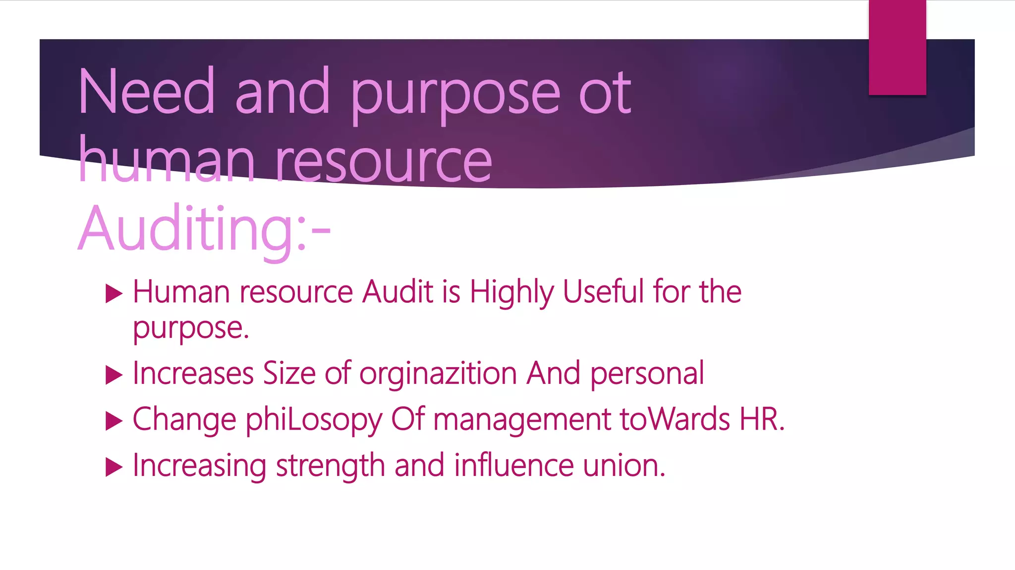 HR accounting and auditing | PPTX