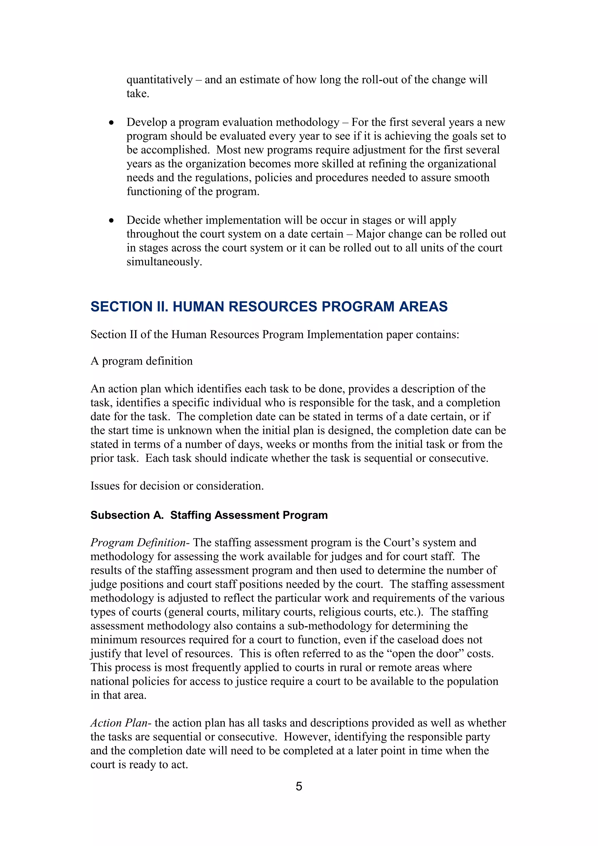 Hr action plan | PDF