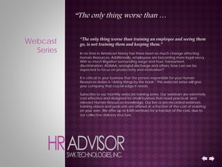 HR Advisor - SWK Technologies | PPT