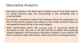 HR Analytic.pptx Evidence Based HRM also Approach to HR Analytics | PPTX