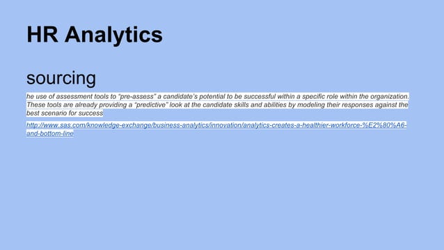 An introduction to HR analytics | PDF | Resume Writing and Advice | Job Search