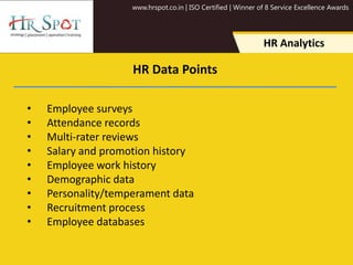Hr analytics introduction-v1 | PPT