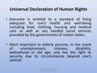 Older People and Human Rights | PPTX