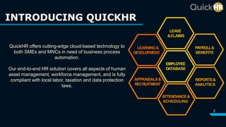 Hr and the Future of Work in Industry 4.0 - Quickhr Singapore | PPT