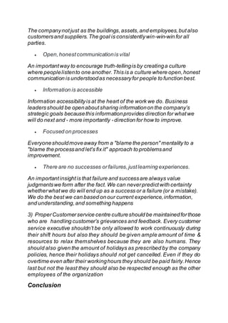 Advisory note on 'organizational culture' of DND | DOCX | Human ...