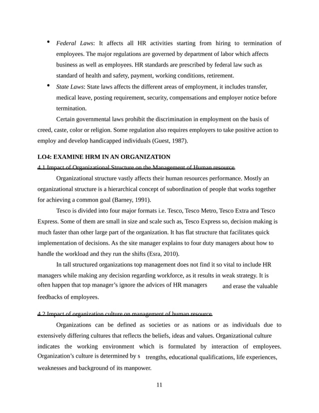 HR Management Assignment Sample | PDF | Human Resources | Business