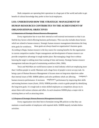 HR Management Assignment Sample | PDF