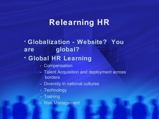HR At A Crossroads | PPT