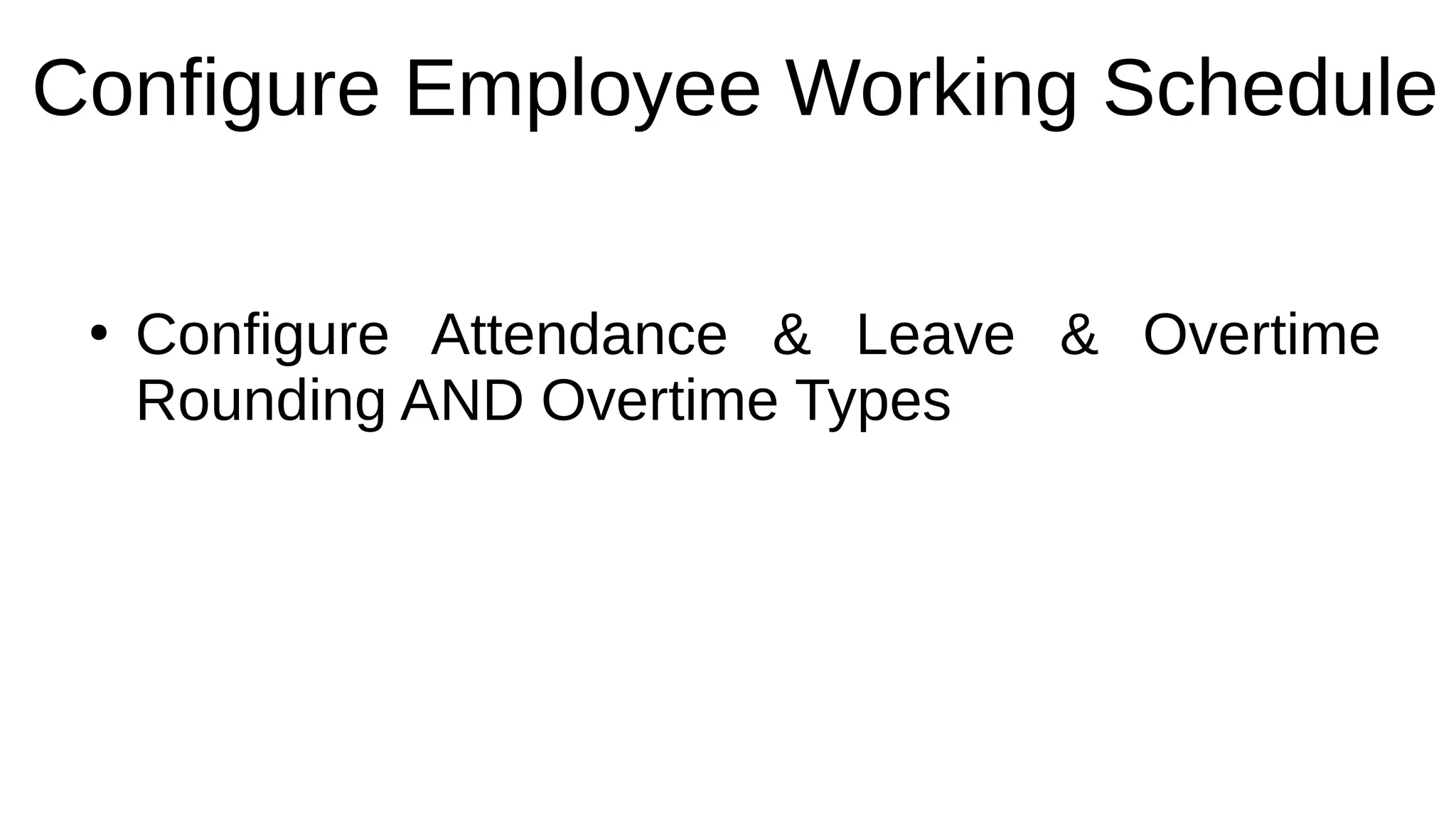 HR - Attendance Analysis | PPT