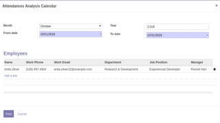 HR - Attendance Analysis | PDF