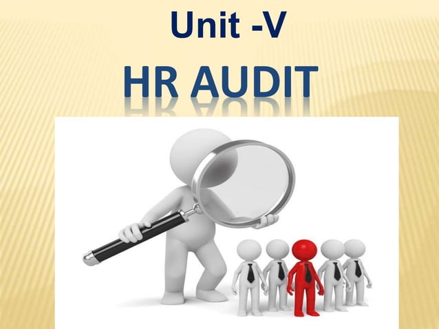 Human Resource Audit Introduction and brief | PPT