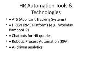 HR_Automation_Presentation .ppt download | PPTX