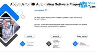 HR Automation Software Proposal PowerPoint Presentation Slides | PDF