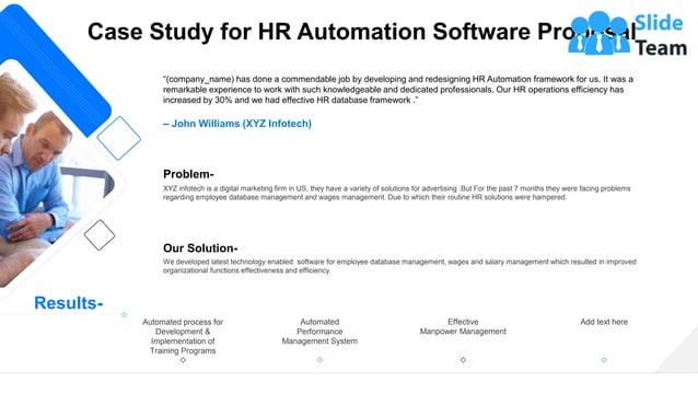 HR Automation Software Proposal PowerPoint Presentation Slides | PPT