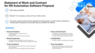 HR Automation Software Proposal PowerPoint Presentation Slides | PDF