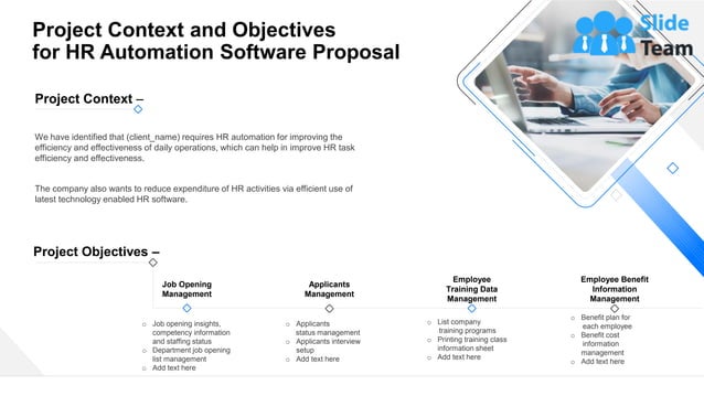 HR Automation Software Proposal PowerPoint Presentation Slides | PPT