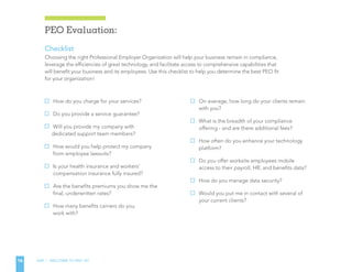 PEO 101: What You Need To Know! | PDF