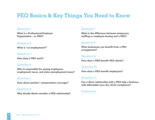 PEO 101: What You Need To Know! | PDF