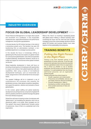 Human Resource Management - Course Brochure | PDF