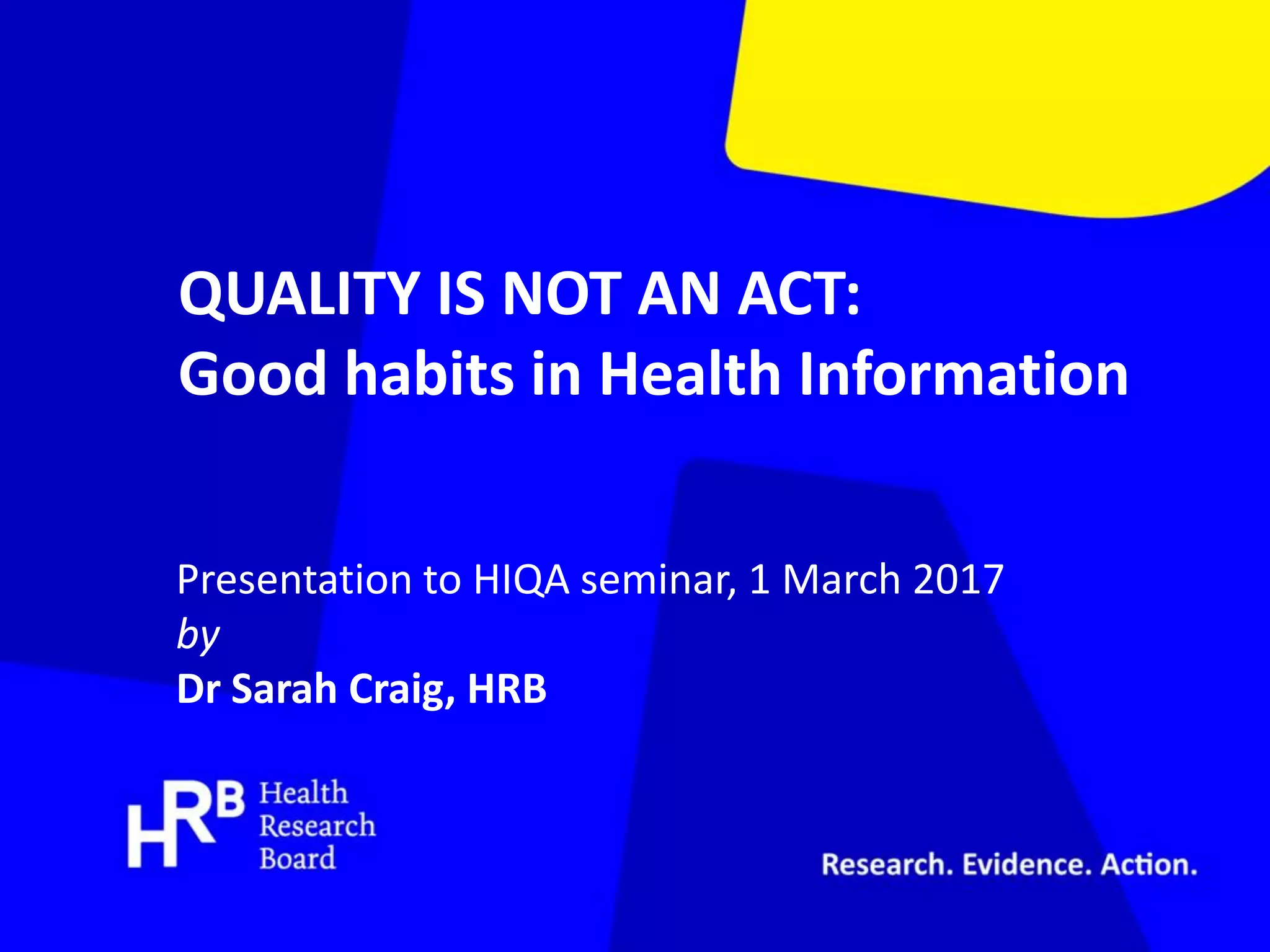 HRB Sarah Craig | PDF