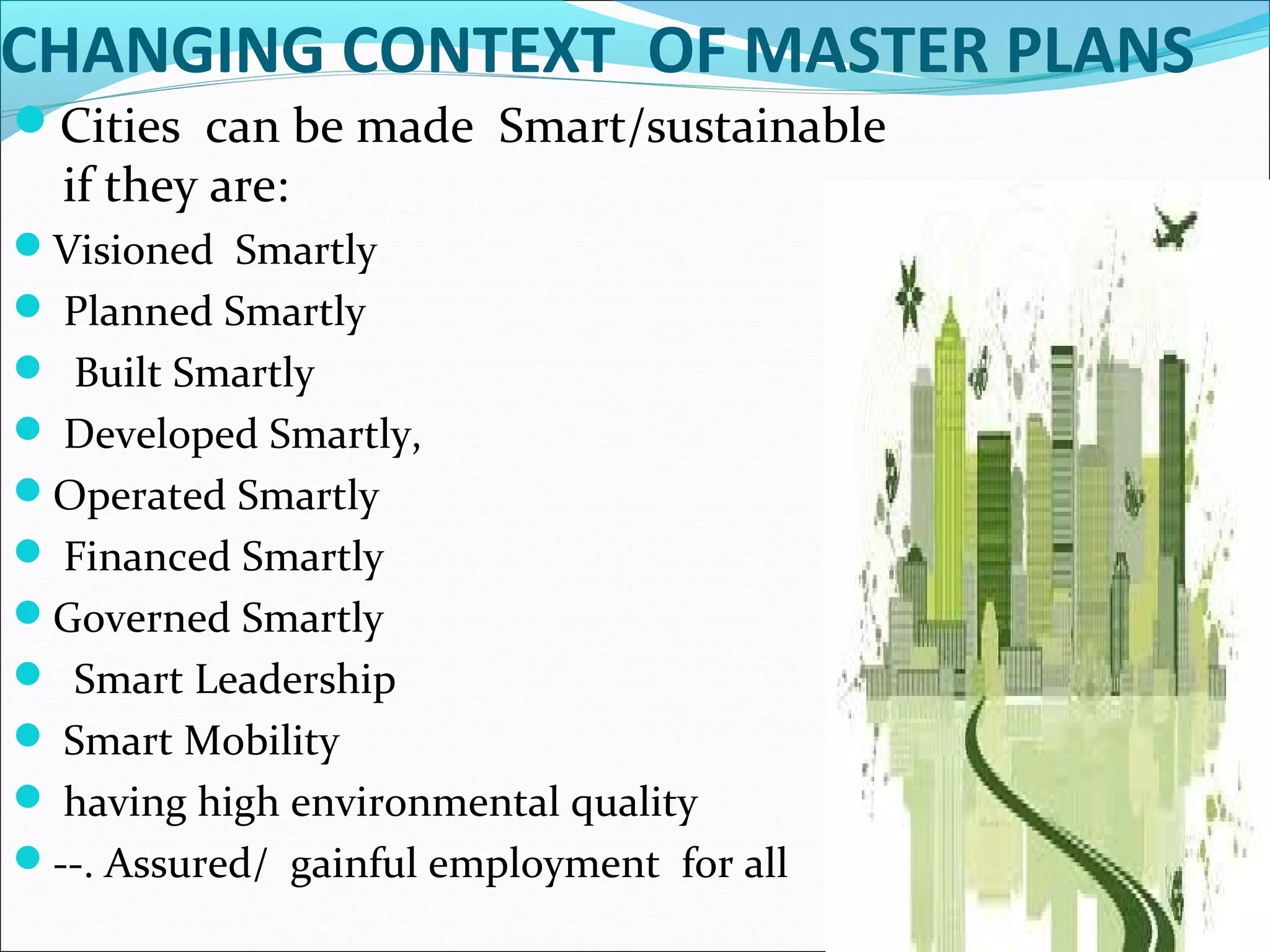 Role and Importance of master plan | PPT