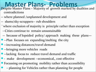 Role and Importance of master plan | PPT