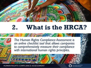 Human Rights Compliance Assessment Presentation | PPT