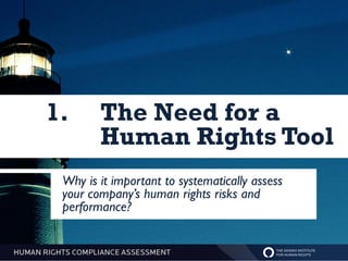 Human Rights Compliance Assessment Presentation | PPT