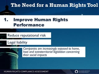 Human Rights Compliance Assessment Presentation | PPT