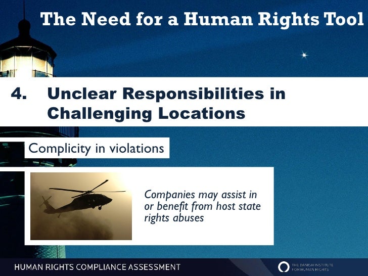 Human Rights Compliance Assessment Presentation