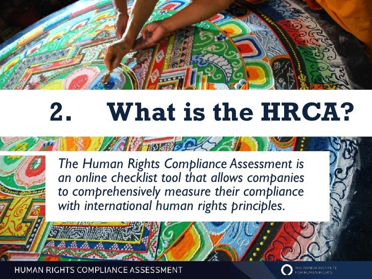 Human Rights Compliance Assessment Presentation