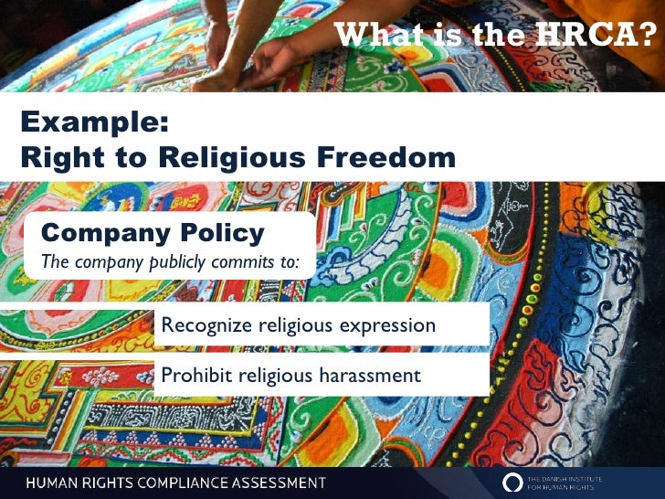 Human Rights Compliance Assessment Presentation
