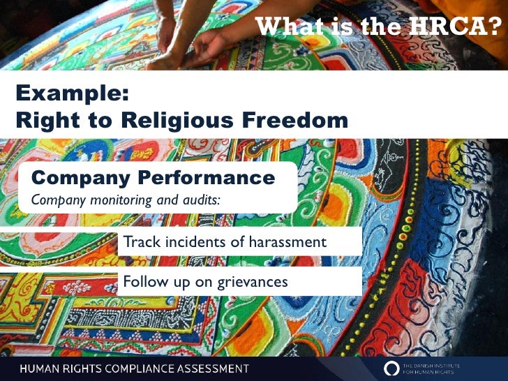 Human Rights Compliance Assessment Presentation