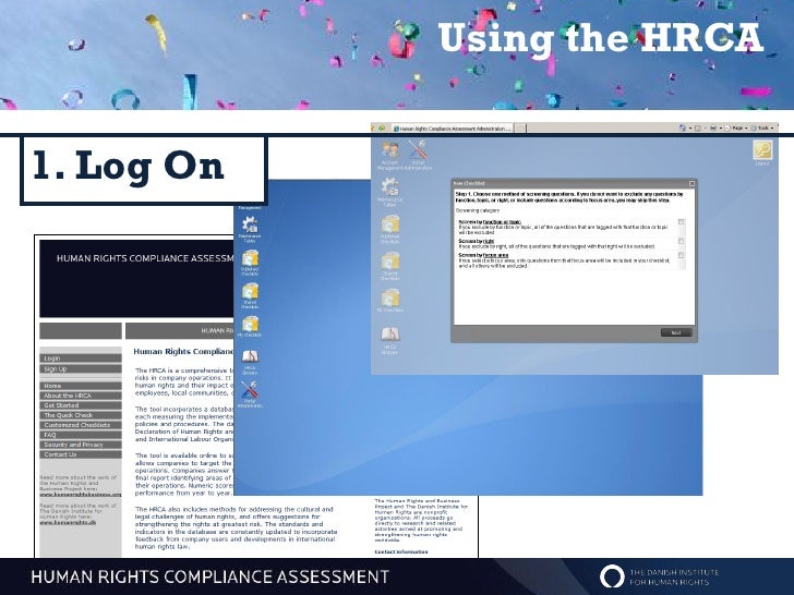 Human Rights Compliance Assessment Presentation