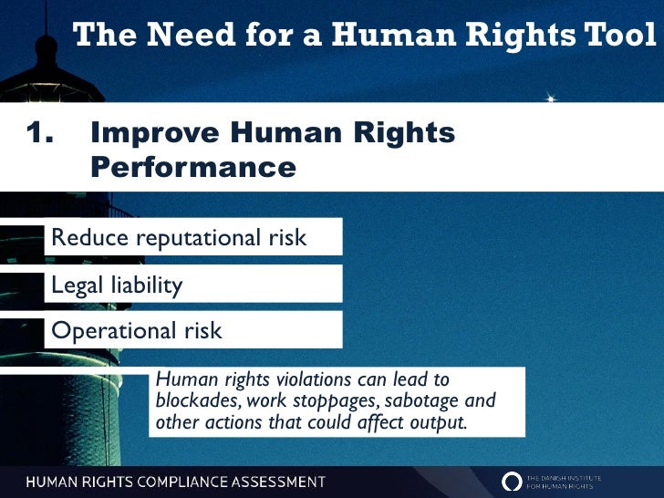 Human Rights Compliance Assessment Presentation