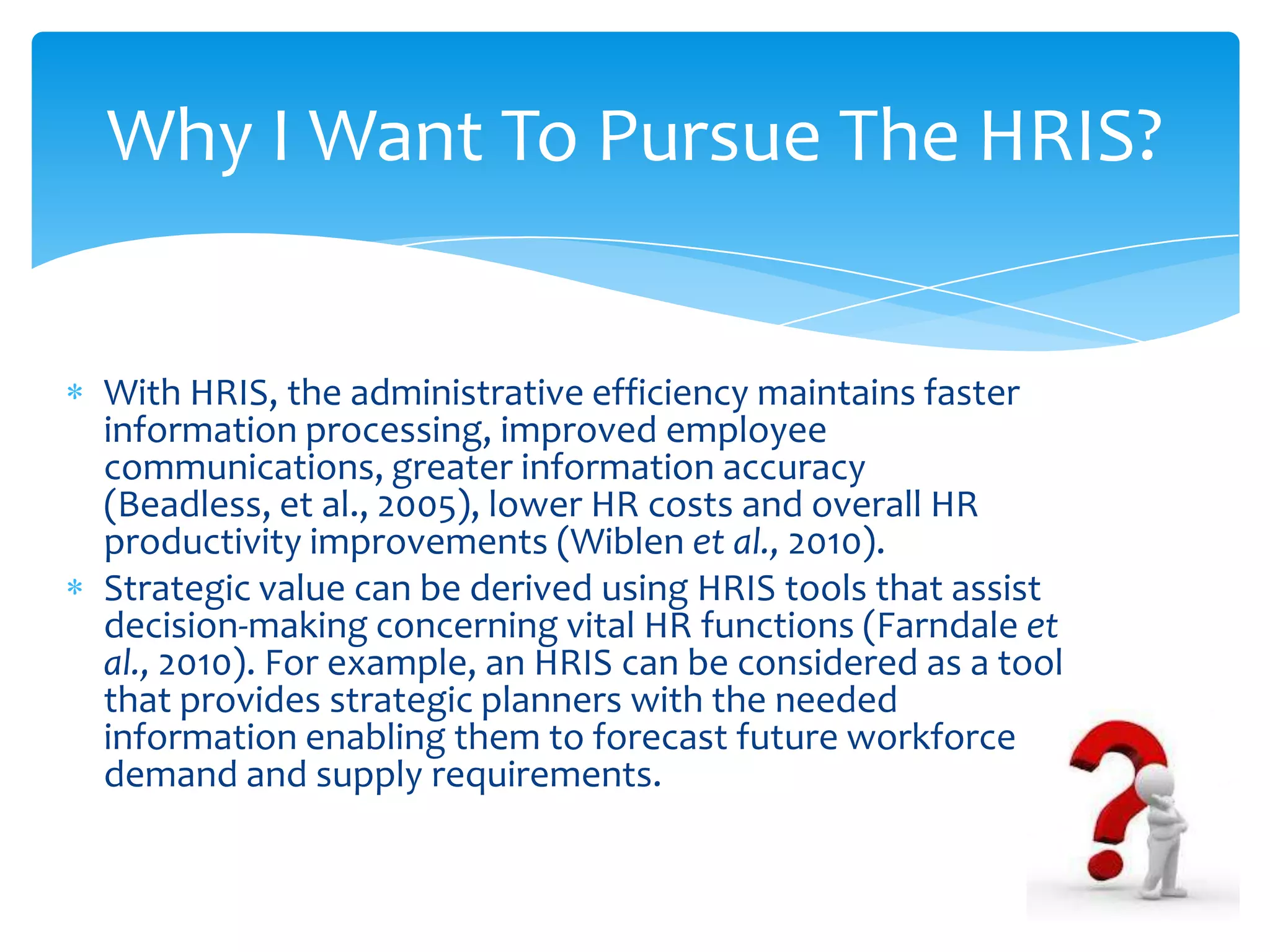 HR Career Possibilities for Information Age-HRIS | PPTX