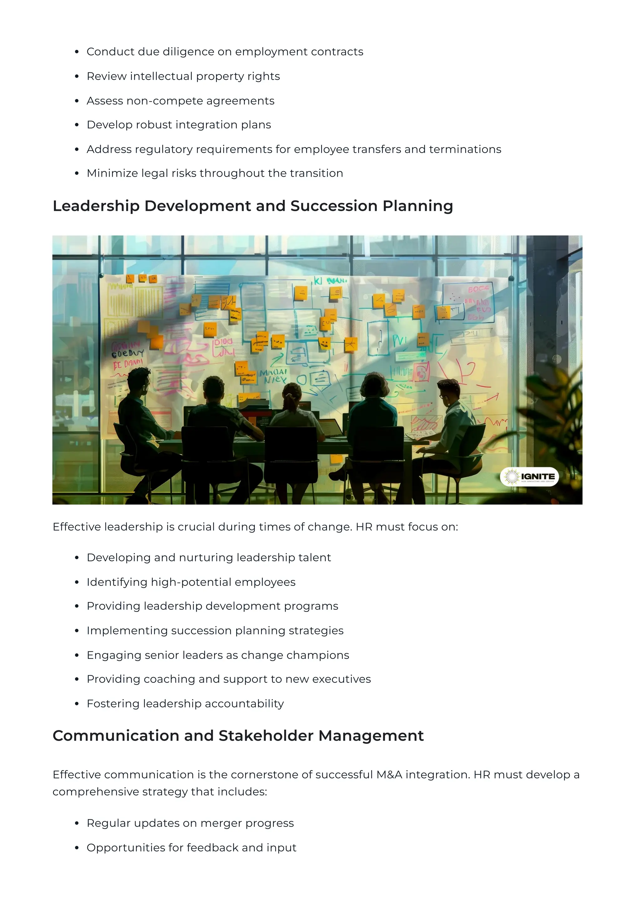 Navigating HR Challenges in Mergers and Acquisitions | PDF