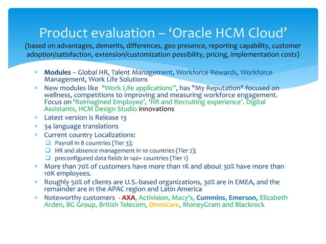 HR challenges and HCM cloud solutions | PPT