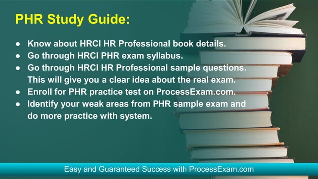 HRCI Professional in Human Resources (PHR) Certification | Sample ...