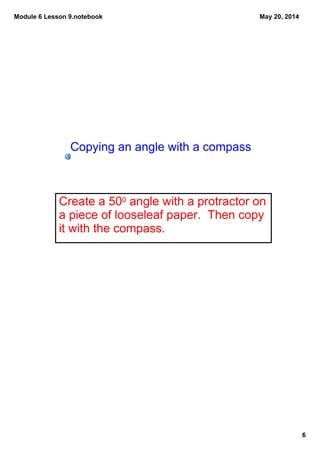 Module 6 lesson 9 | PDF