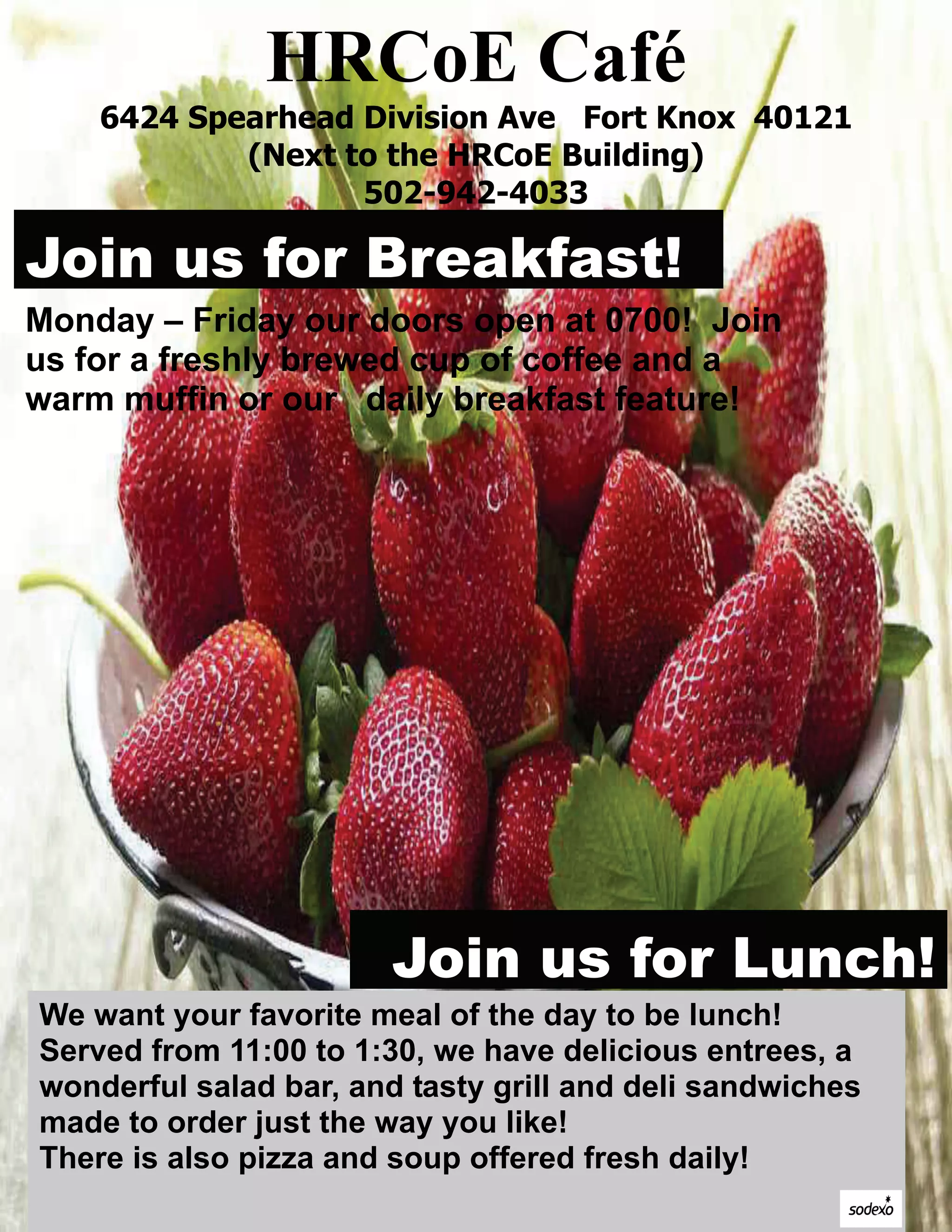 Hrcoe cafe flyer2 | PDF | Dining Out | Food & Drink