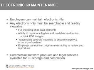 I-9 & E Verify Presentation | PPT