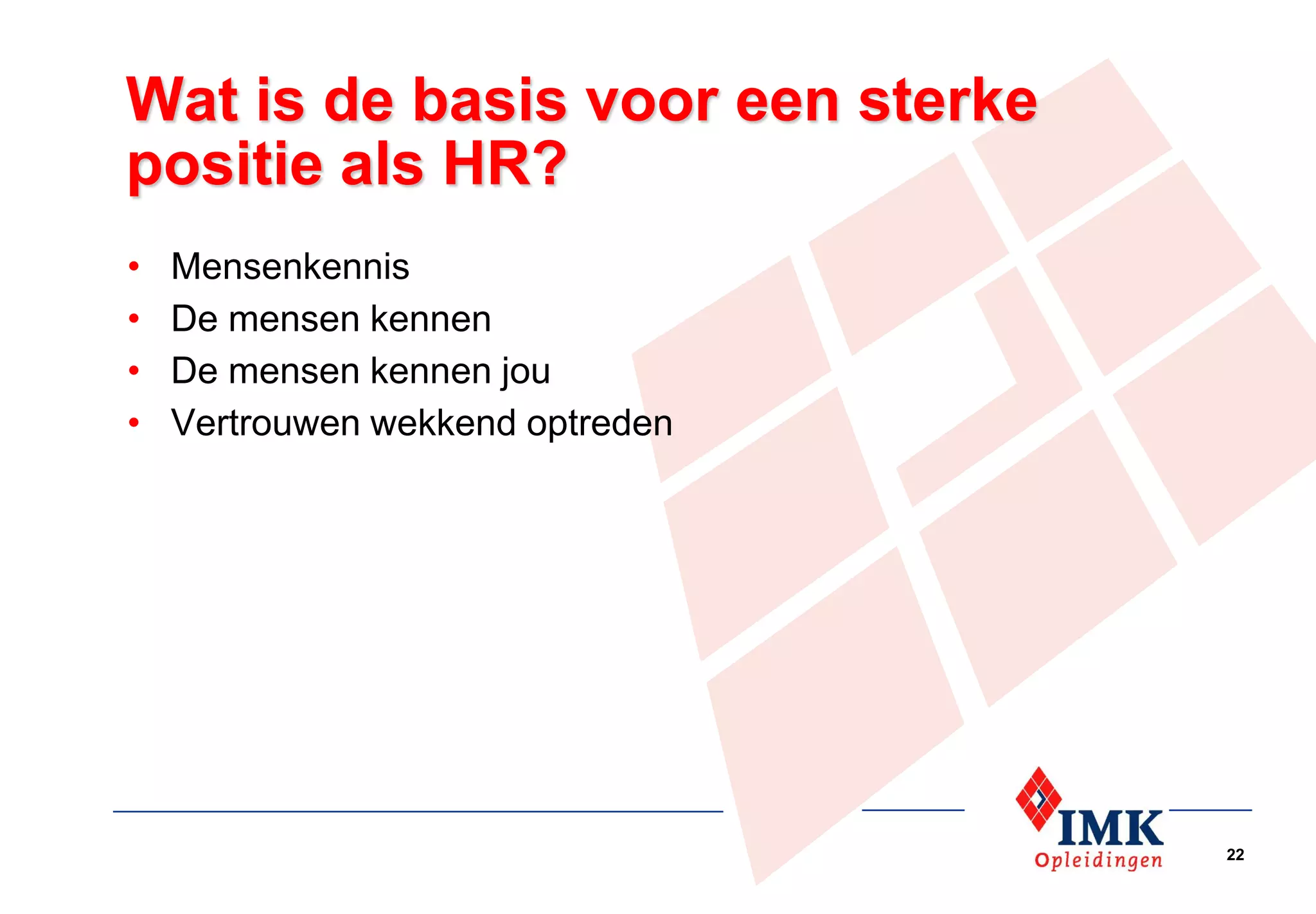 HR Congres 01-09-2011 Strategisch HR | PPT